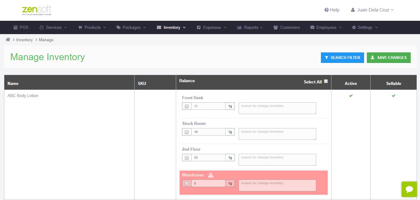 ZenSoft Philippines | Spa and Salon Software - ZenSoft Inventory